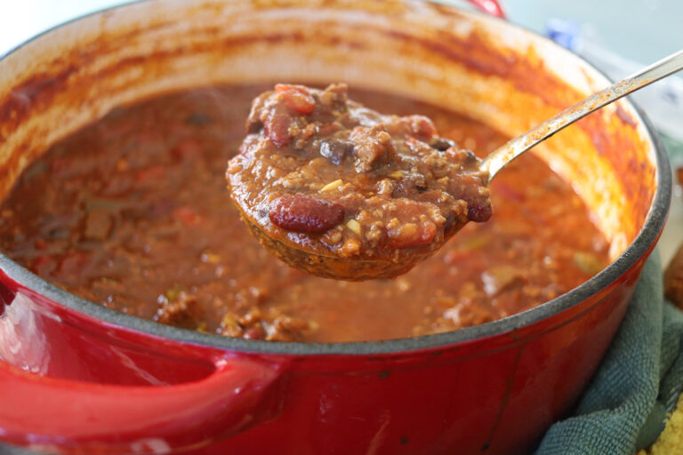 Chunky Beef Chili - One Stop Chop
