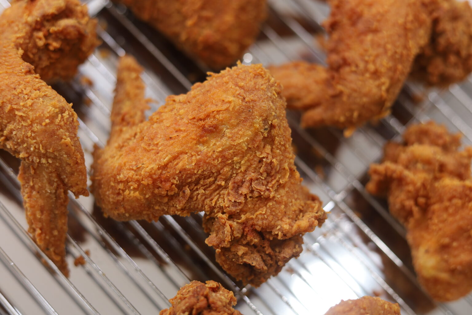 Crispy Mustard Fried Chicken - One Stop Chop
