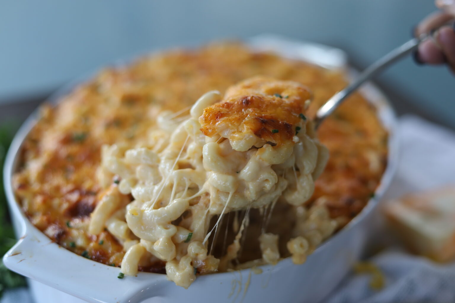 Old Fashioned Baked Macaroni and Cheese - One Stop Chop